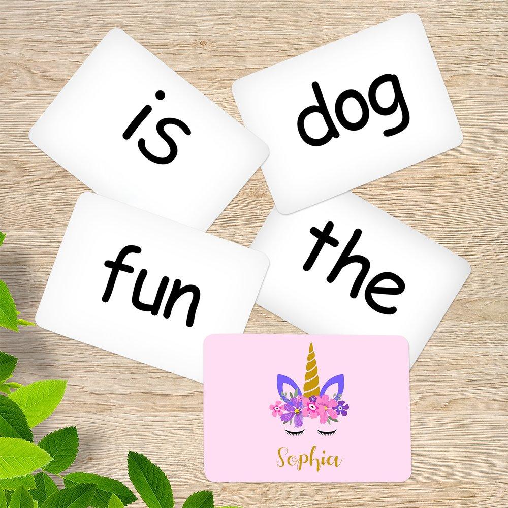 Unicorn Sight Word Cards – BIGW Photos